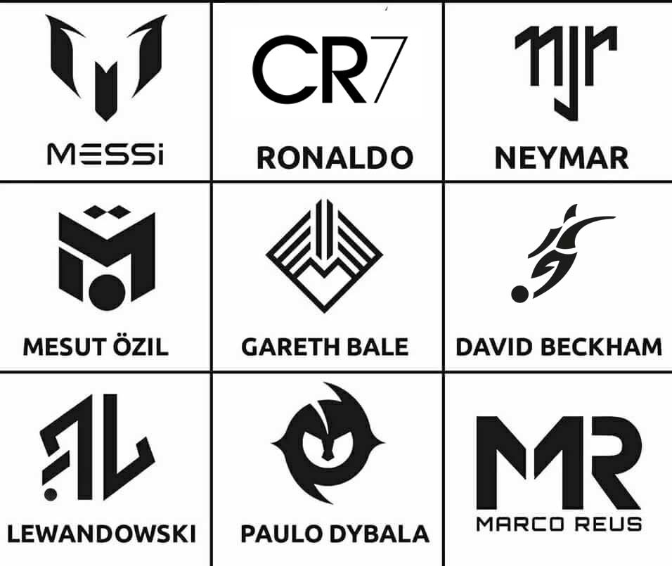 Which Footballer Has The Best Logo? Here Are 12 Player Signature Logos ...
