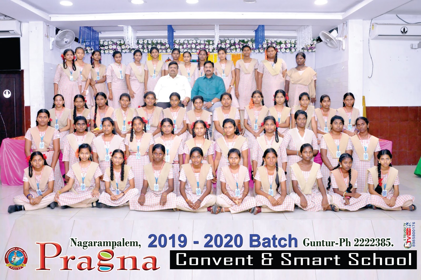 stelugutv: PRAGNA SCHOOL 10th CLASS GROUP PHOTOS GUNTUR