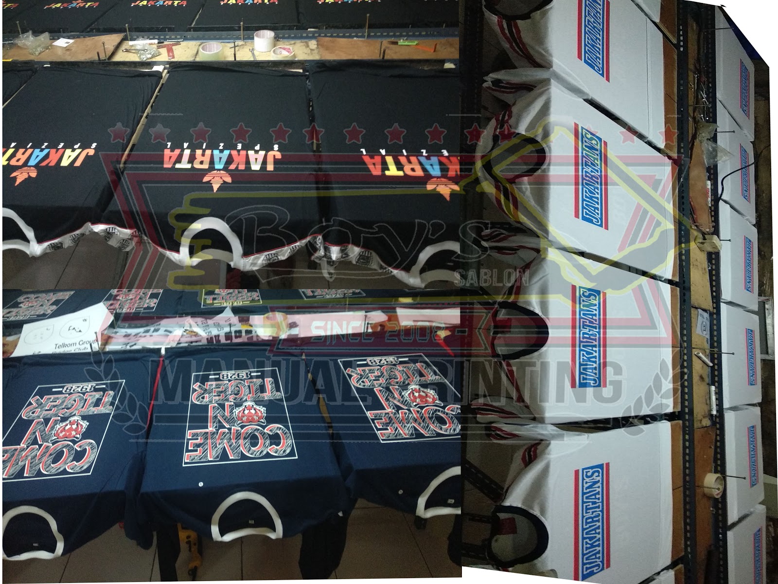 BOY"S SABLON SCREEN PRINTING HAND