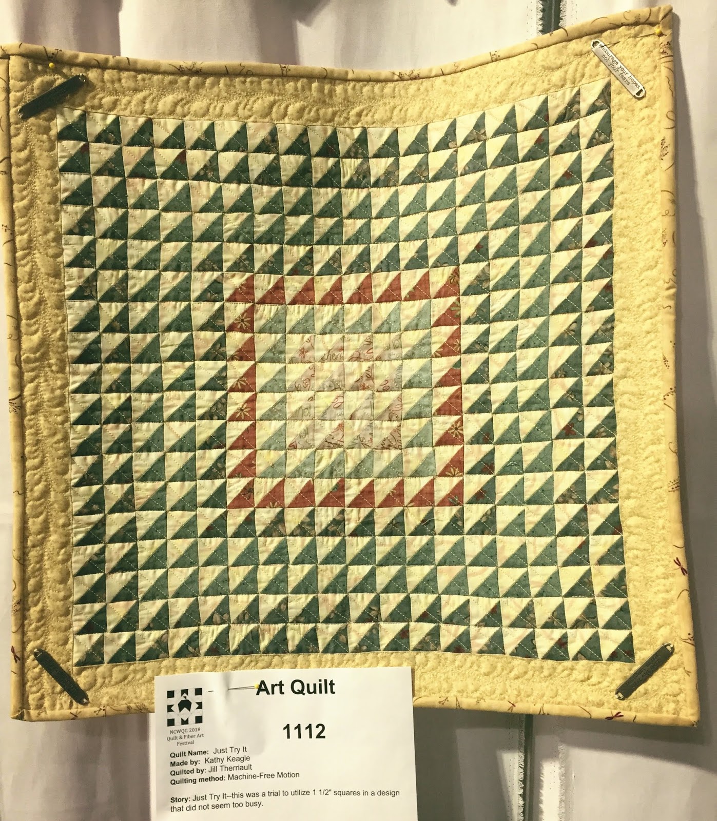 Quilty Folk: August 2018