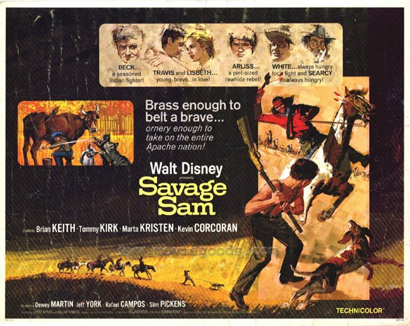 FOM Magical Disney Reviews: Savage Sam June 1963