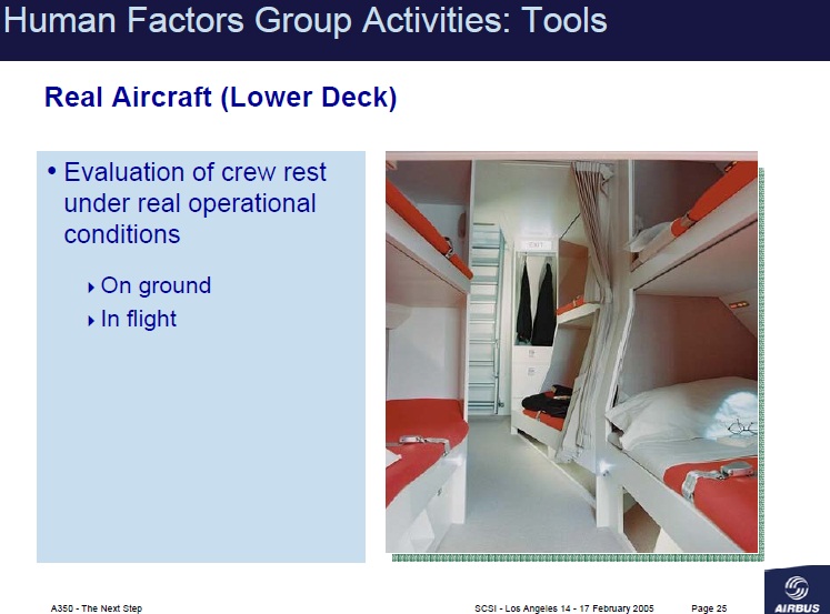 A350 XWB News: Where the pilots and flight attendants sleep and eat ...