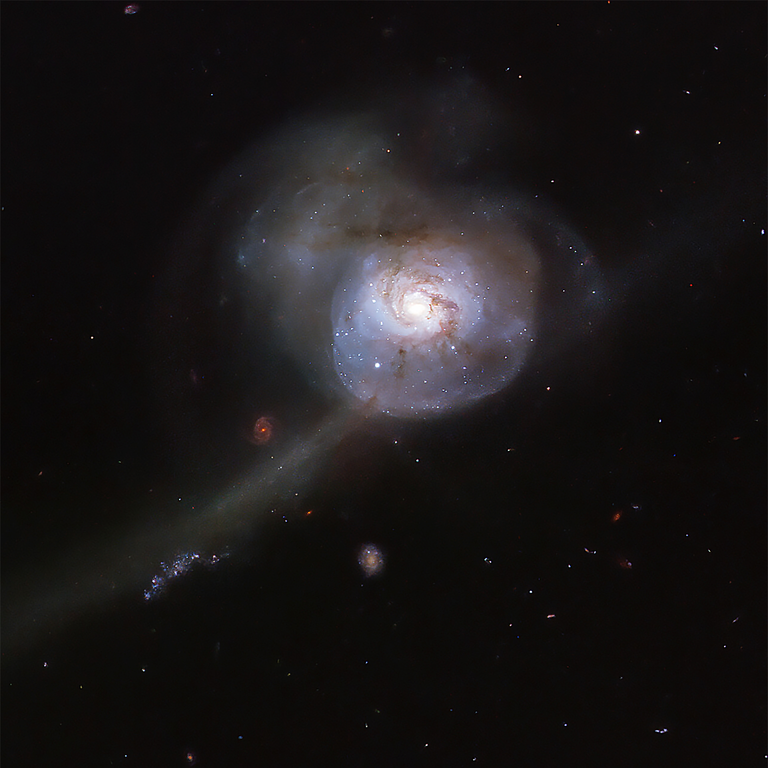 Jean-Baptiste Faure: Peculiar Spiral Galaxy NGC 34