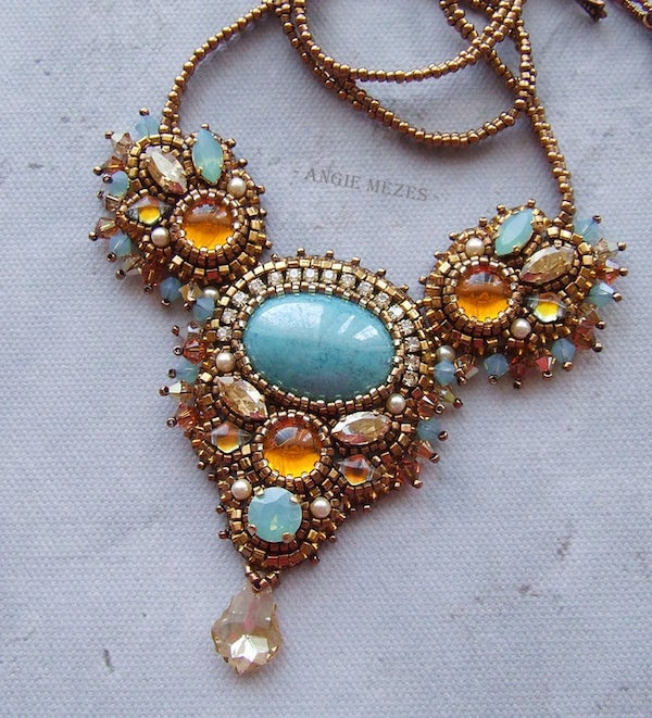 Beautiful Bead Embroidery Jewelry Design Tutorials and Kits by ...