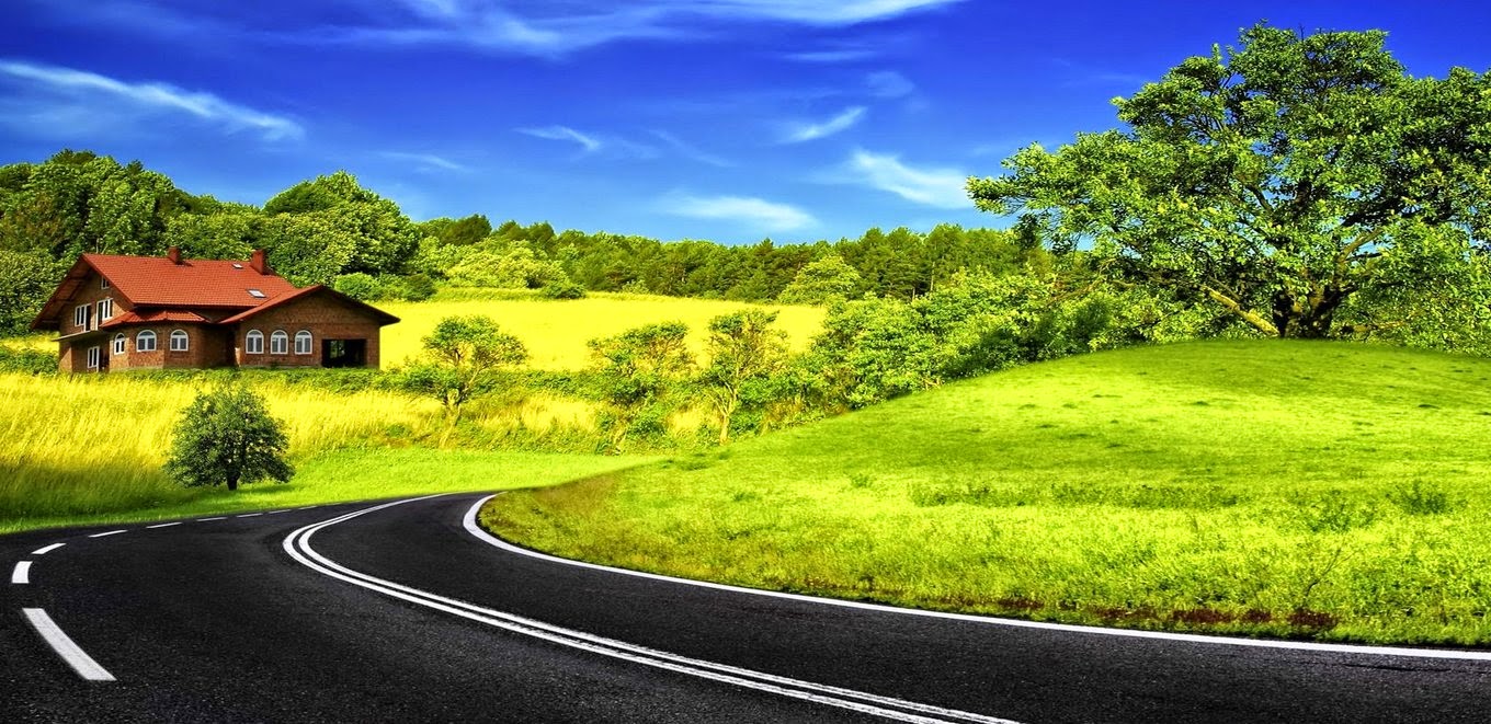 Wallpaper Pemandangan Jalan | Stok Wallpaper