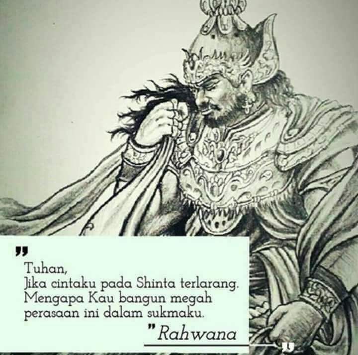 KESETIAAN DARI RAHWANA, DAN BELAJAR MENYADARI CINTA SEBELUM TERLAMBAT ...