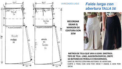 MOLDES TALLAS GRANDES