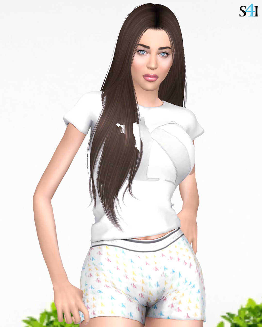 Sims 4 CAS: Lana Rhoades - Imagination Sims 4 CAS