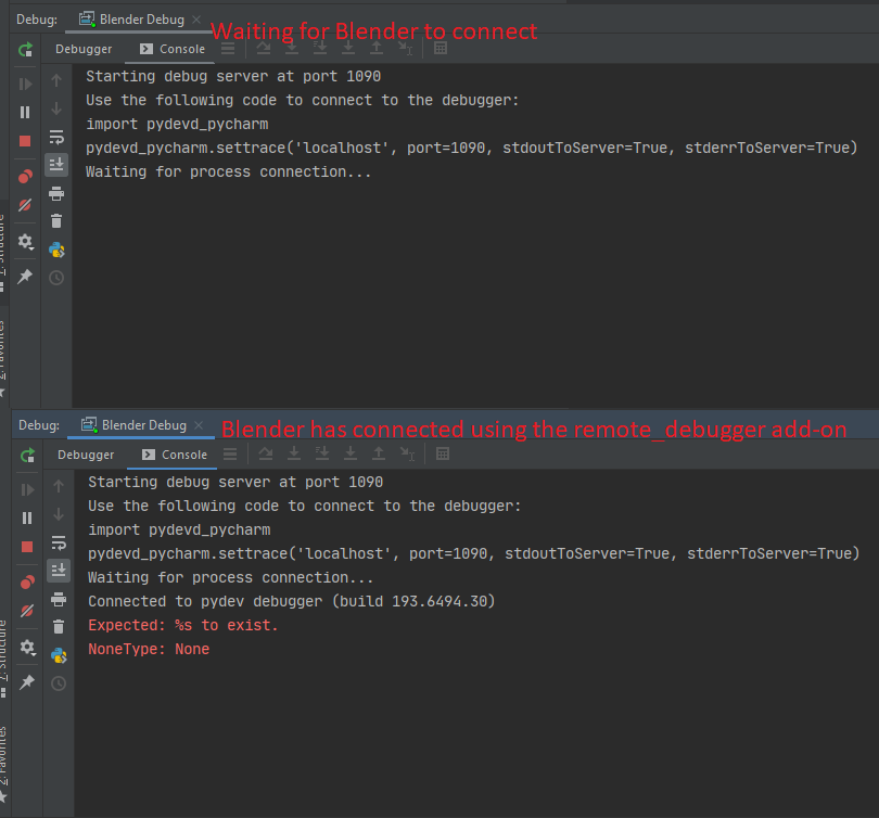 Debugging a Blender Add-on in PyCharm | Saaratrix's blog