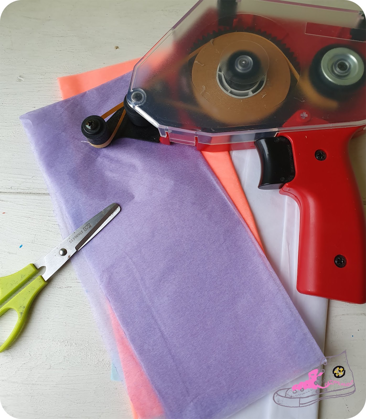 El diy tonto del mes - Tiras de papel de seda - HANDBOX El diy tonto del mes - Tiras de papel de seda - HANDBOX