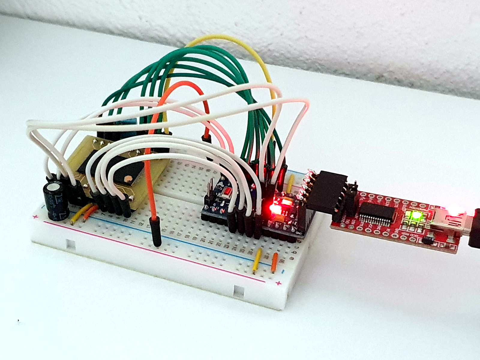 Dump Data From Nand Flash With Arduino · One Transistor