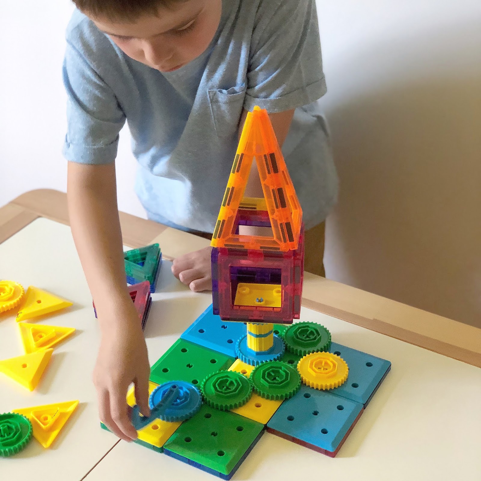 Find the Little Mind: Picasso Tiles Gear Spinning Add-On