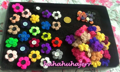 Mengait @ Crochet Di Buat Sambil Duduk Depan Laptop.... - blog santai ...