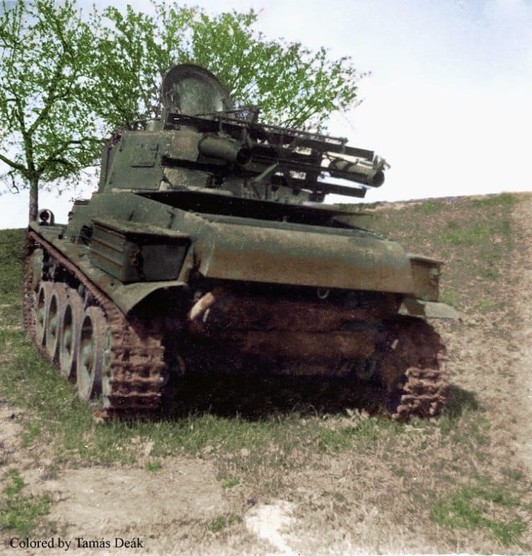 TANKS RARITIES: Toldi II LT con lanzador de cohetes antitanque 44.M ...
