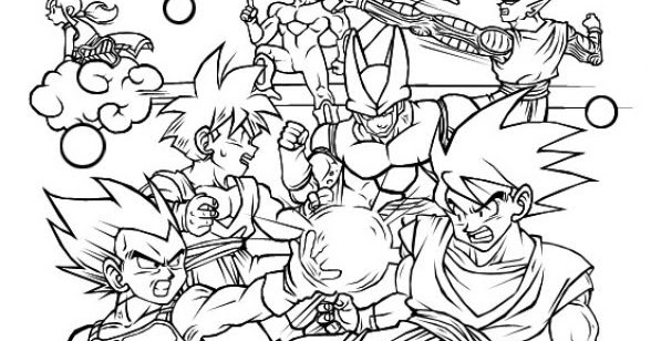 Dragon Ball Z Free Coloring Pages ~ Coloring Print