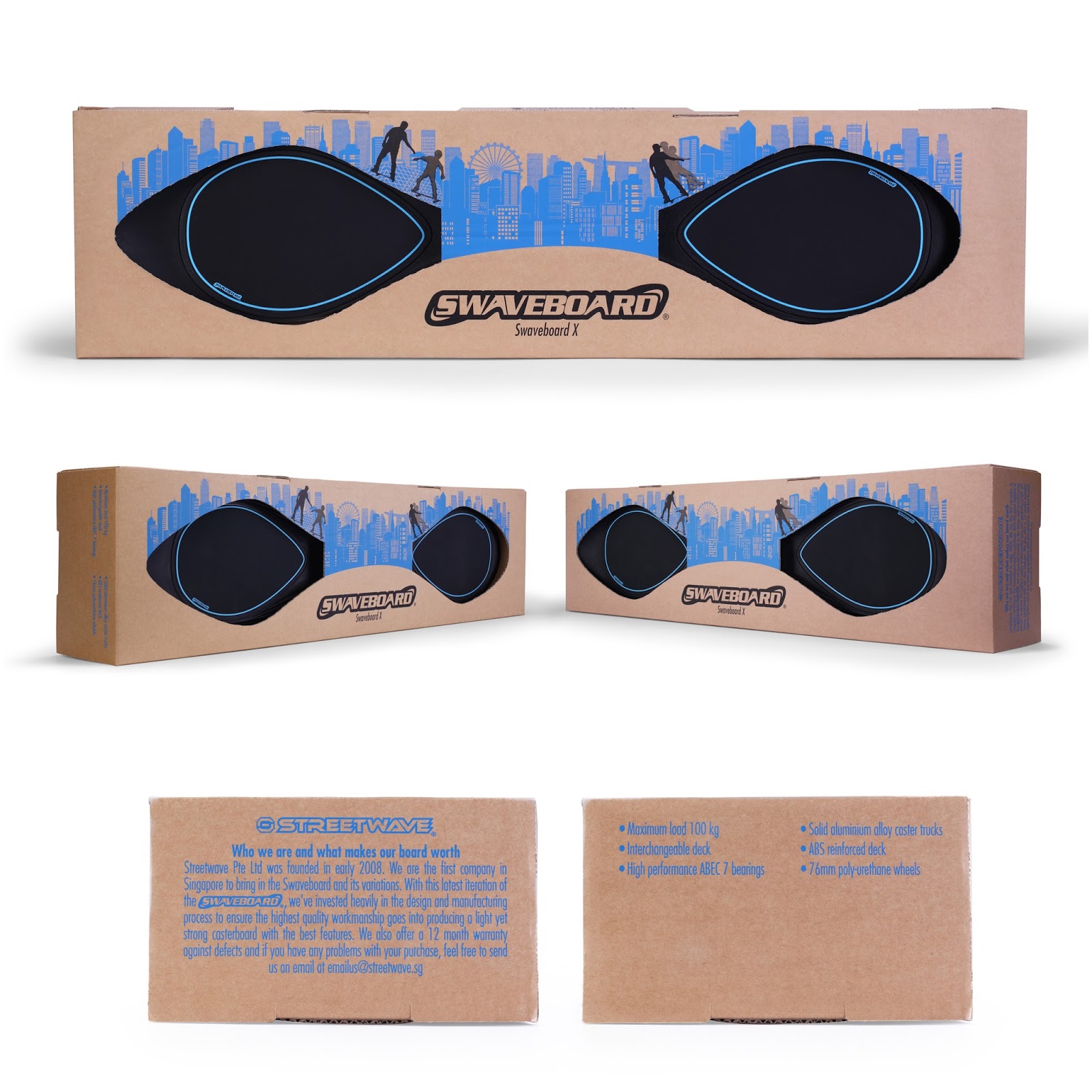 Swaveboard X – Packaging Of The World