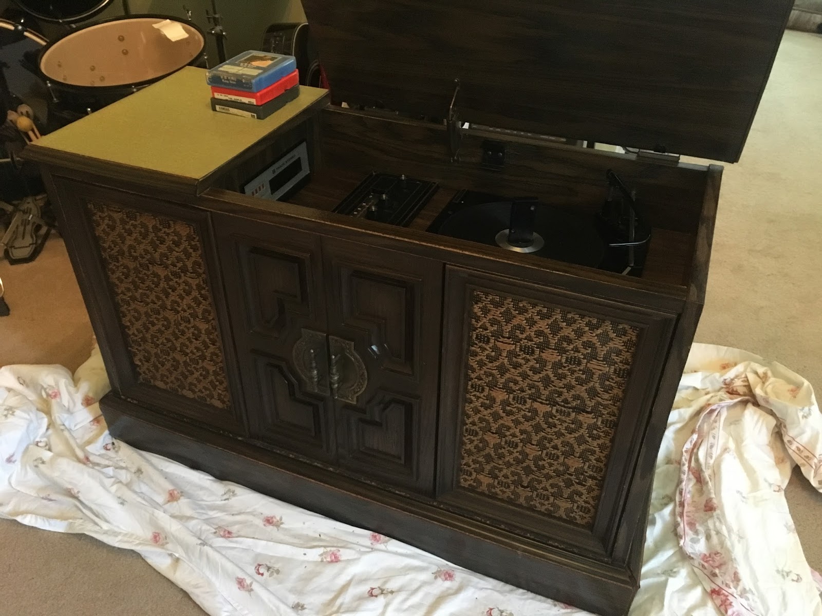 Anatomy of a Writer: Restoration Project: Radio/Record Player/8-Track ...
