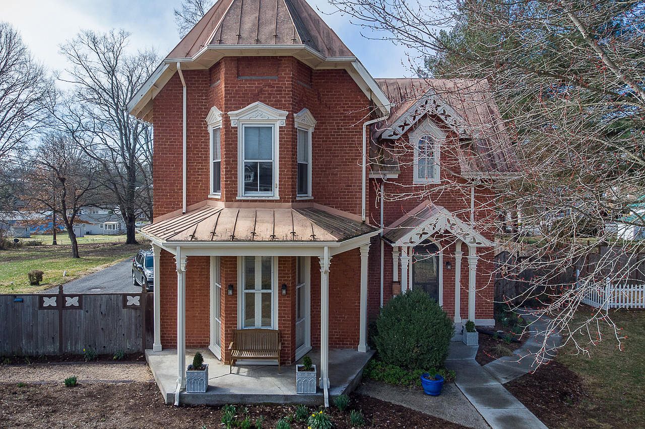 Sweet House Dreams: 1895 Brick Gothic Victorian in Lexington, Virginia