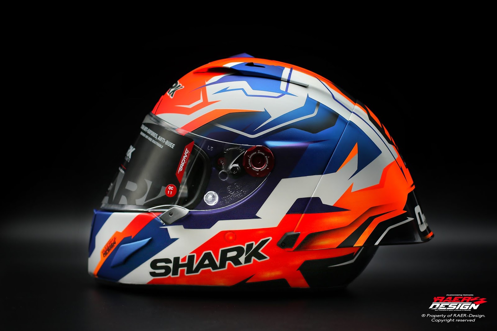 Racing Helmets Garage: Shark Race-R Pro GP J.Orellana 2019 by RAER Design