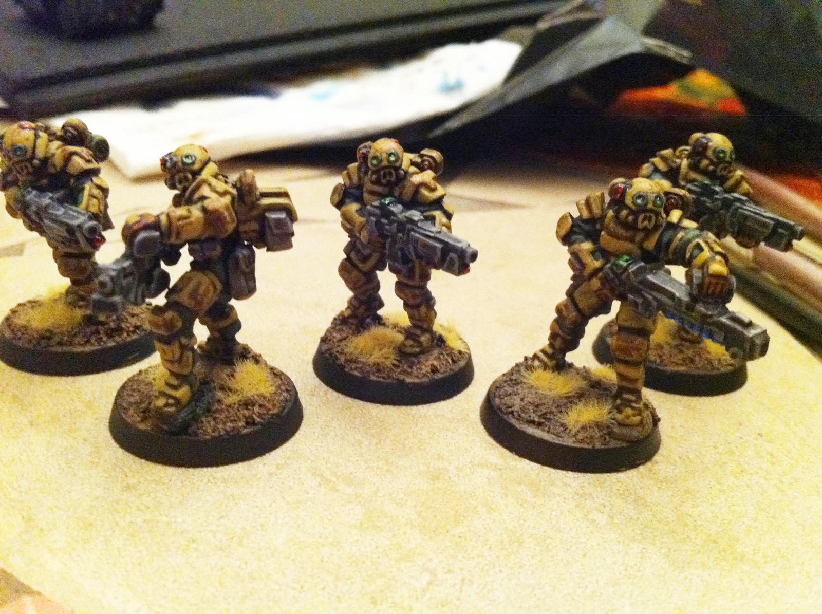 Fawcett Avenue Conscripts: Gün Schwarm 28mm Power Armour Infantry ...