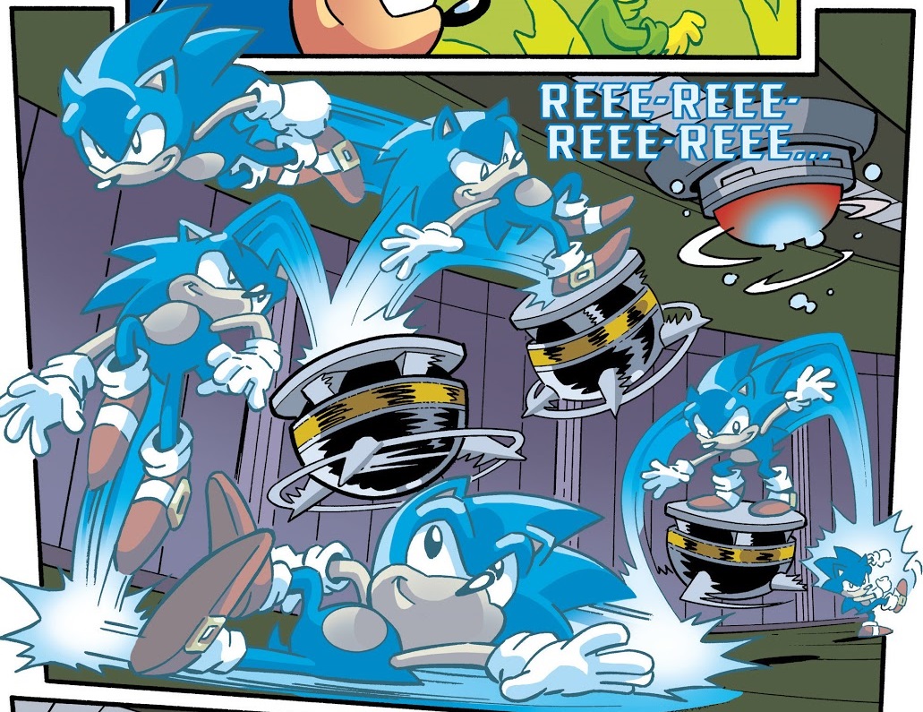 Hedgehogs Can't Swim: Sonic the Hedgehog: Issue 289