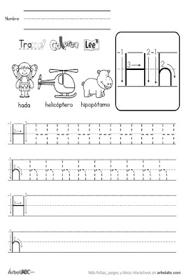 Cuaderno Lectoescritura del Alfabeto | Materiales Educativos para Maestras