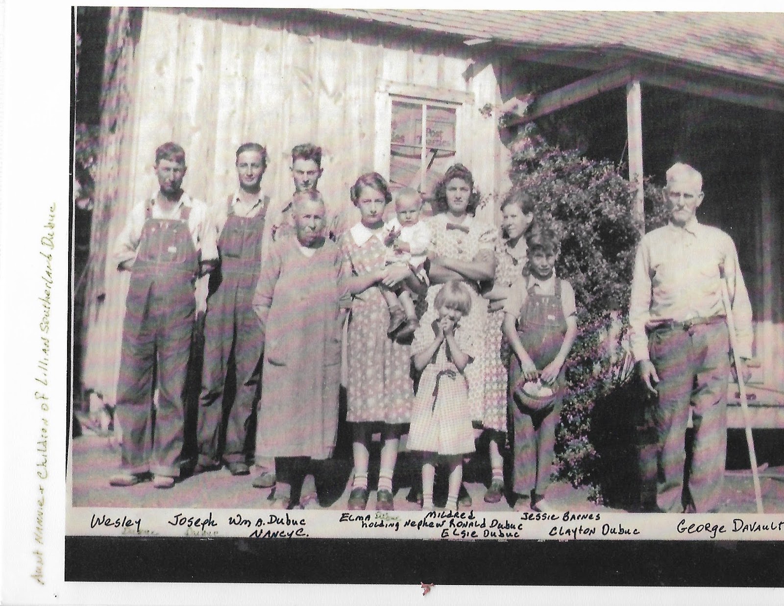 3 Sisters Family History: Nancy Katherine Powell's family