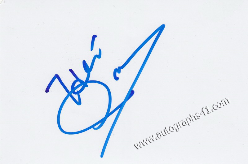 Autographs-F1: Takachiho "Taki" INOUE