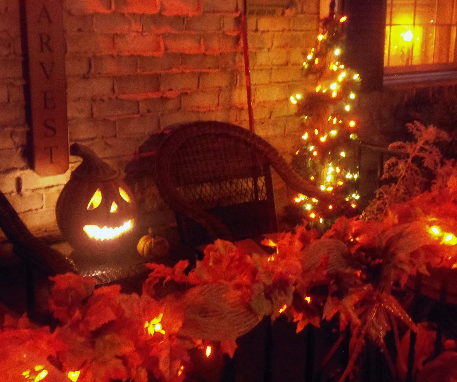 DEBBIE-DABBLE BLOG: Evening Fall Front Porch, 2017