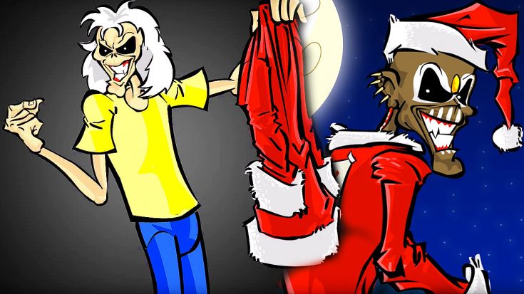 Iron Maiden: Mirá este video animado navideño con Eddie de protagonista ...