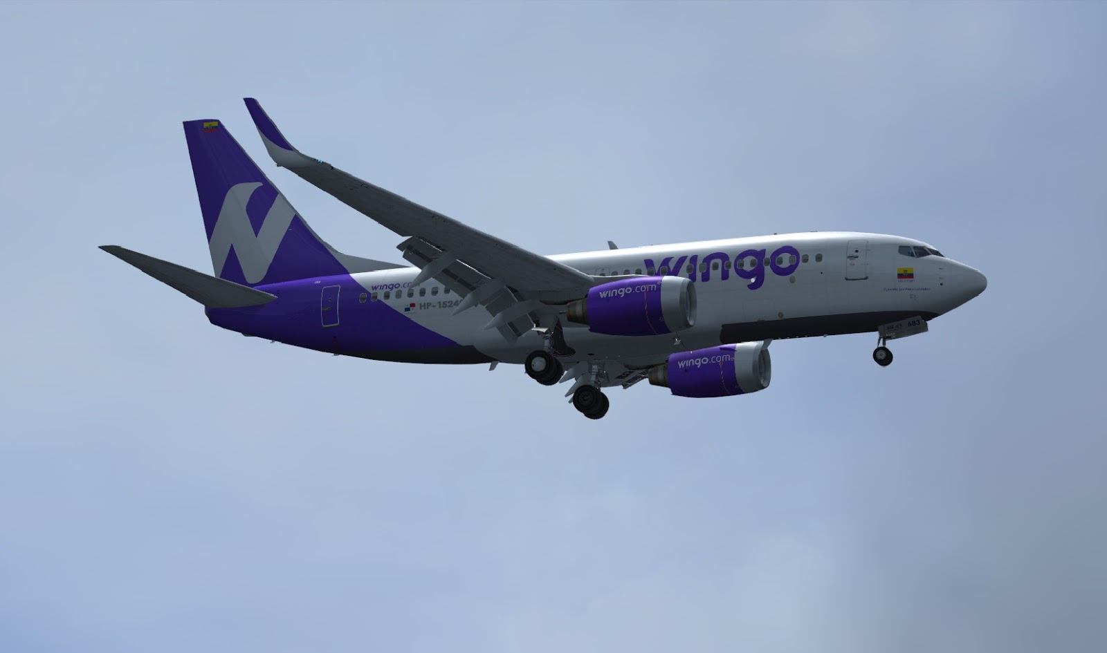 Aviação Arte: Boeing 737-700 Wingo TDS