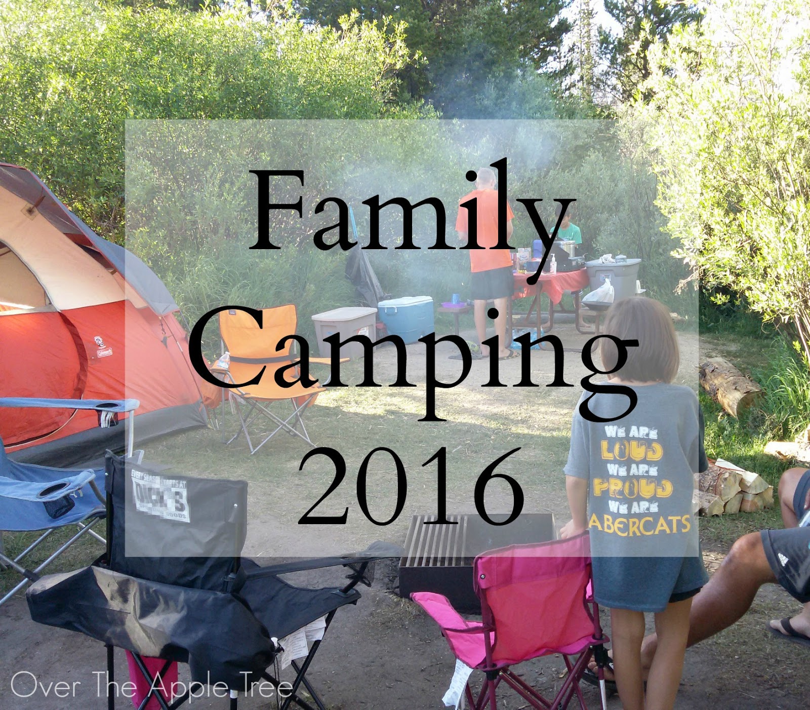 Over The Apple Tree: Family Camping 2016