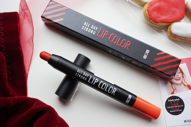 [Reviews]: VOV All Day Strong Lip + Eye Colors - Stevie Wong