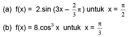 Turunan Fungsi Trigonometri - Materi Lengkap Matematika