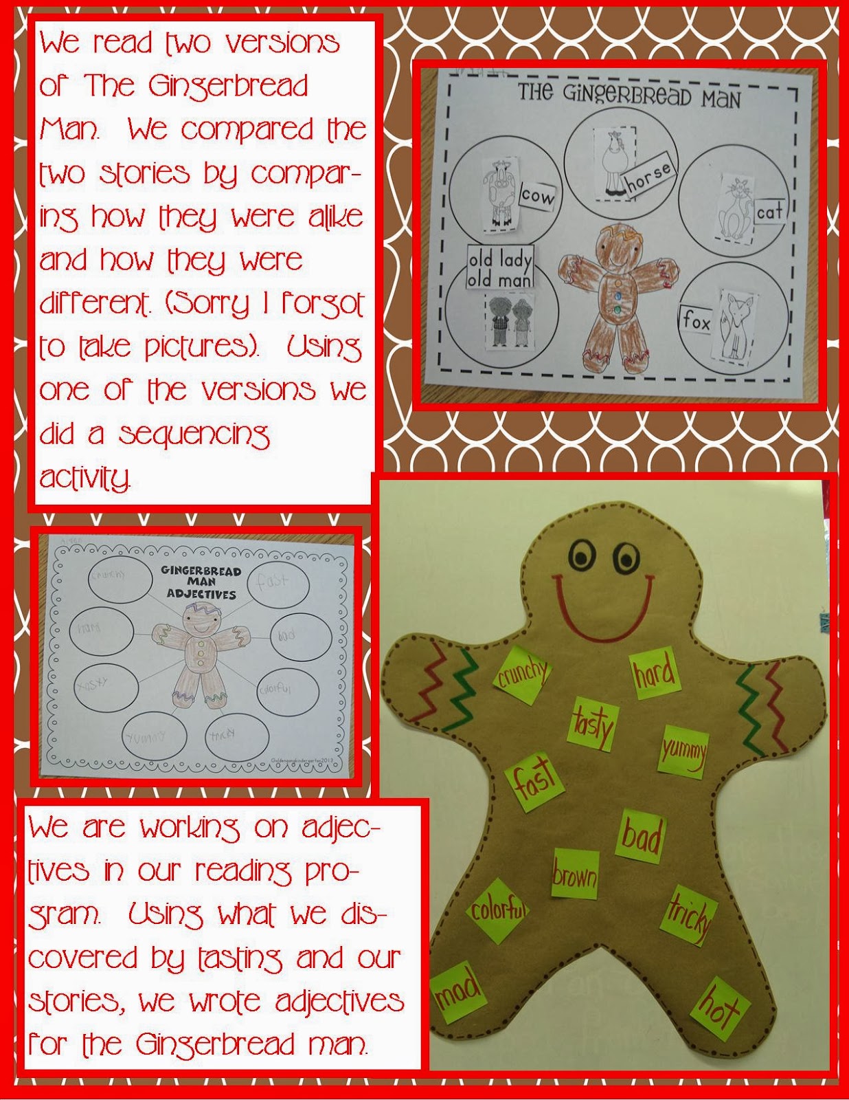 Golden Gang Kindergarten: Gingerbread Man