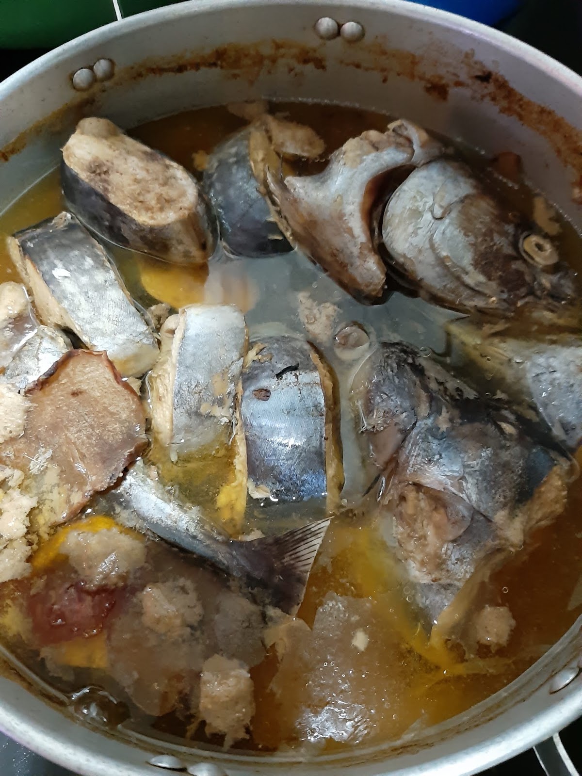 DANA: RESEPI GULAI KUNING IKAN AYE @ TONGKOL