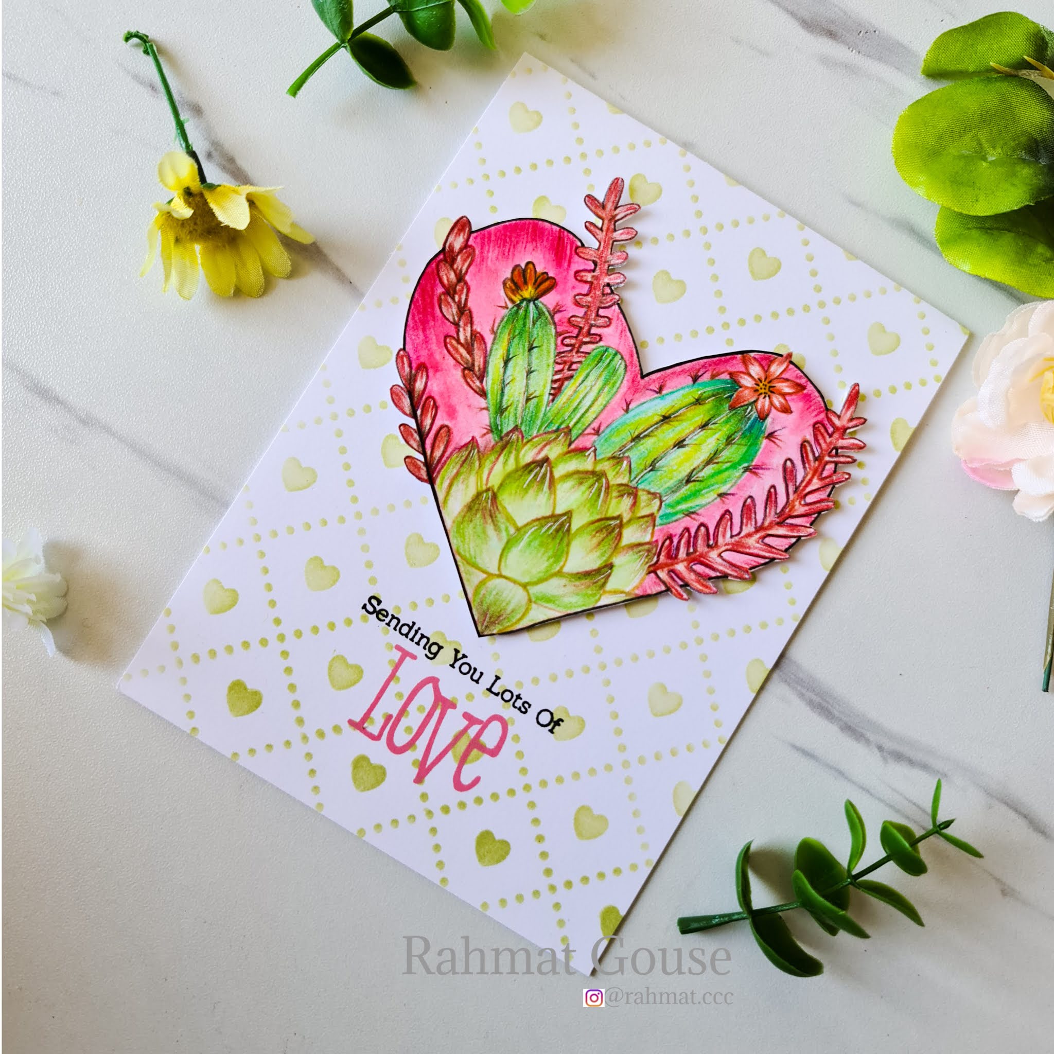 RG.CCC: Heart Cacti - Designs by Rahmat - GIVEAWAY