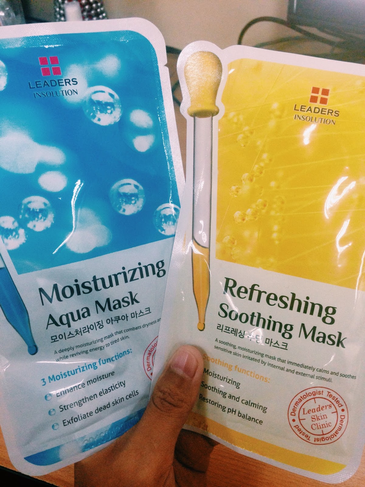 Mastermom Speaks: Leaders Insolution Moisturizing Aqua Mask
