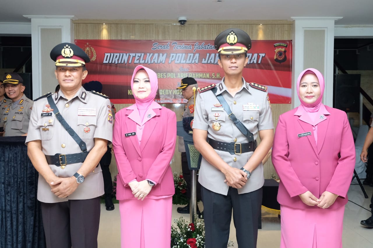 Kombes Pol Dedy Kusuma Bakti Resmi Jabat Dirintelkam Polda Jabar