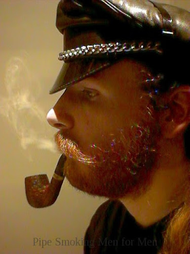 Pipe Pimp: Kinky Leathermen Smoking Pipes 1