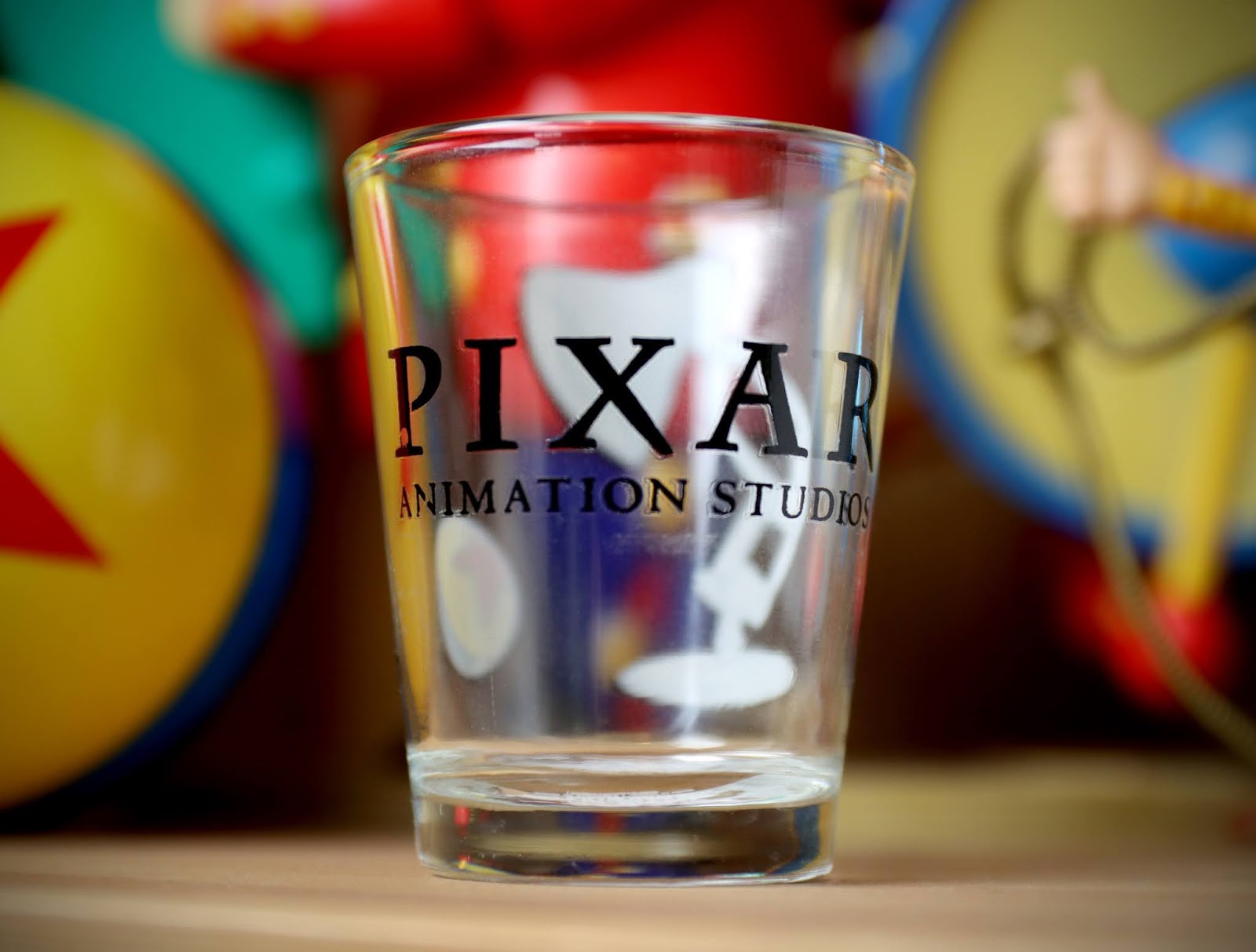 Dan the Pixar Fan: Pixar Animation Studios Luxo Jr. 1.5 oz "Mini Glass ...