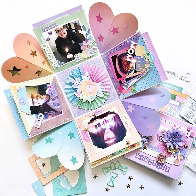 Memory Explosion Box Examples from Friends | Paige Taylor Evans