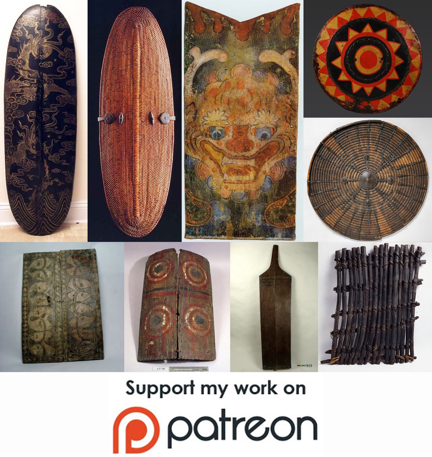 Patron only: Shields of China's peripherals and Sinosphere | Great Ming ...