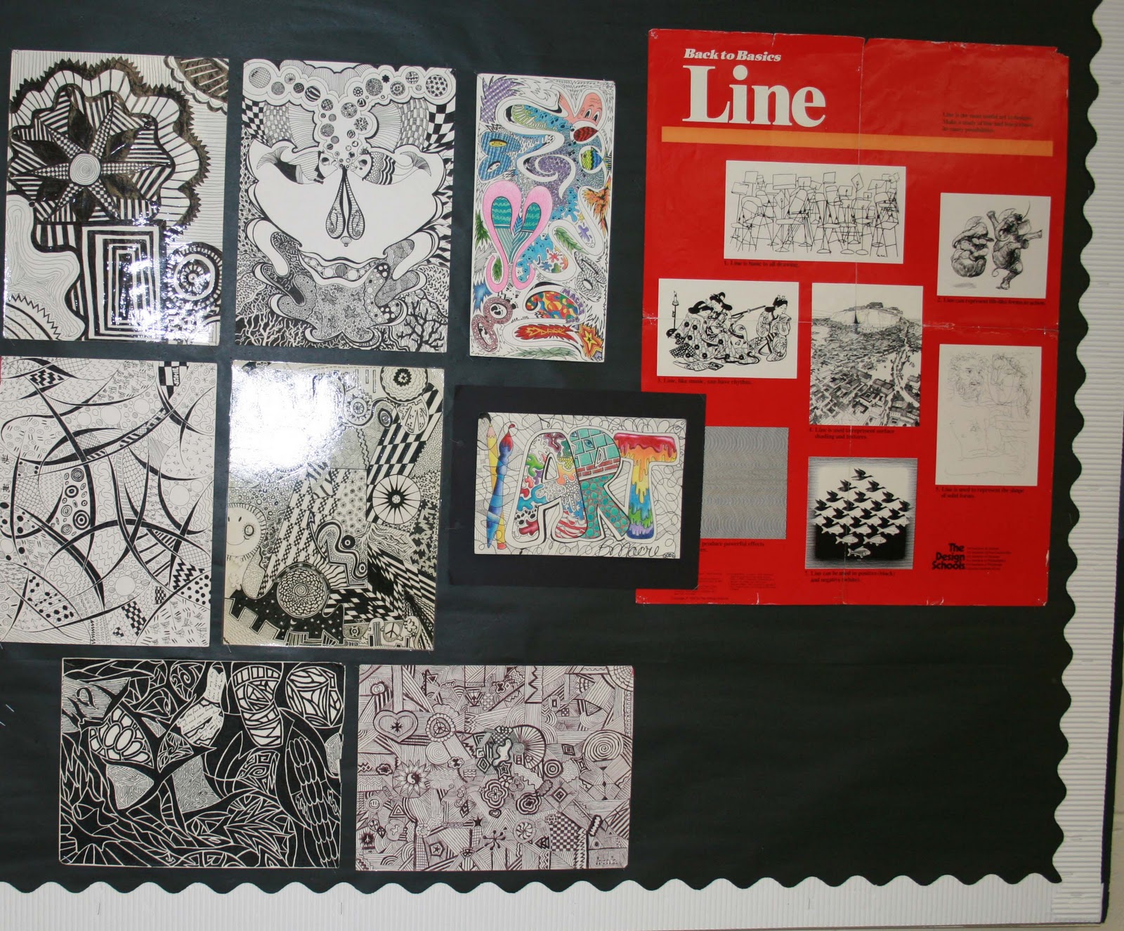 Mrs. Macre's Art Class: Art 1 Line Designs Lesson