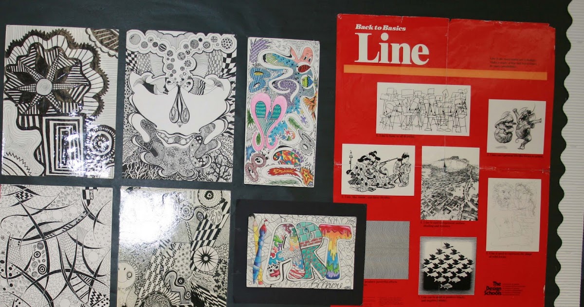 Mrs. Macre's Art Class: Art 1 Line Designs Lesson