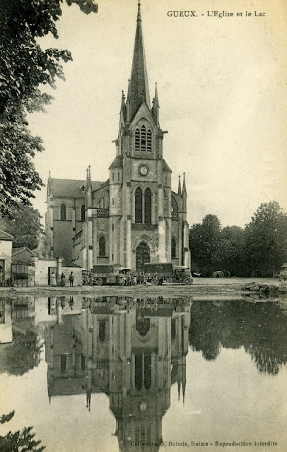GNV Gueux Notre Village: L'Eglise de Gueux, en Cartes Postales