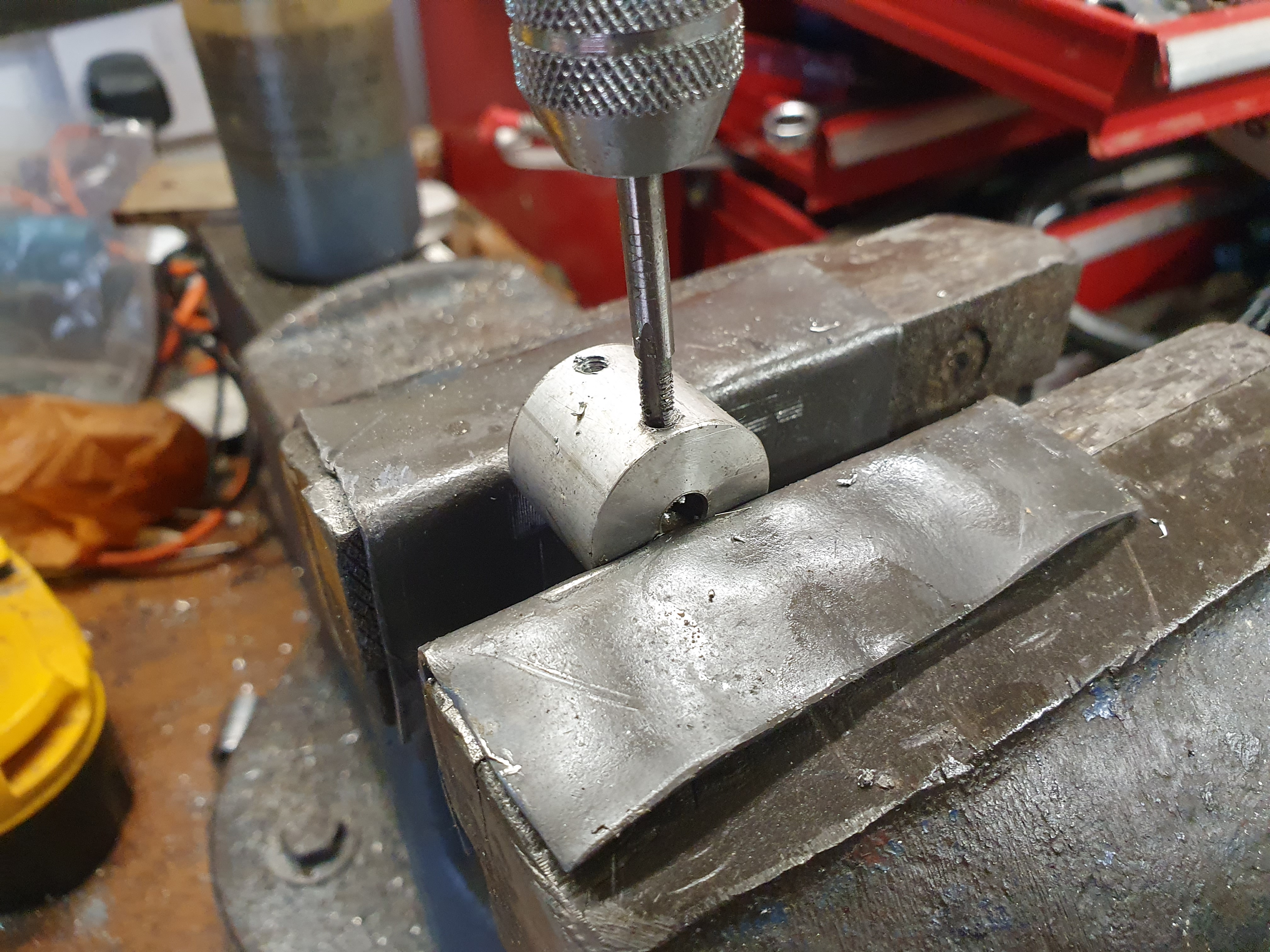 Tony's Blog: Linear bearing makes quick work of DIY tap follower
