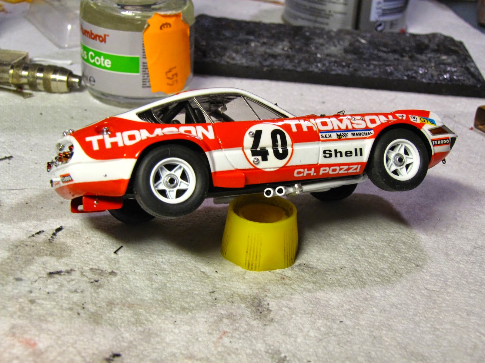 Jean-François ALBERCA: Ferrari Daytona Thomson is complete