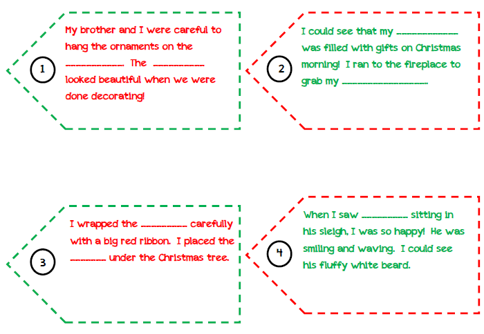 Jennifer's Teaching Tools: Holiday Context Clues!