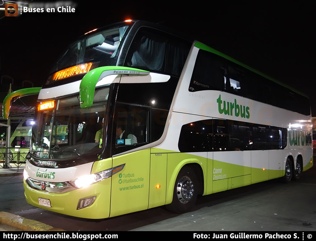 Buses en Chile | Juan Guillermo Pacheco S.: Tur-Bus | N° 2643.-